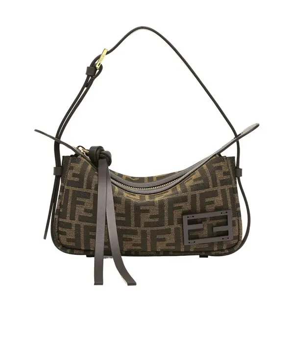 Fendi Ff Jacquard Mini Shoulder Bag