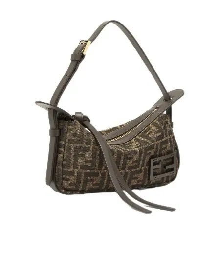 Fendi Ff Jacquard Mini Shoulder Bag