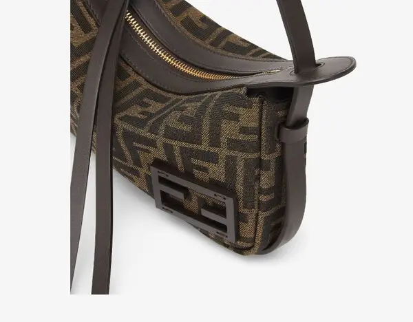 Fendi Ff Jacquard Mini Shoulder Bag
