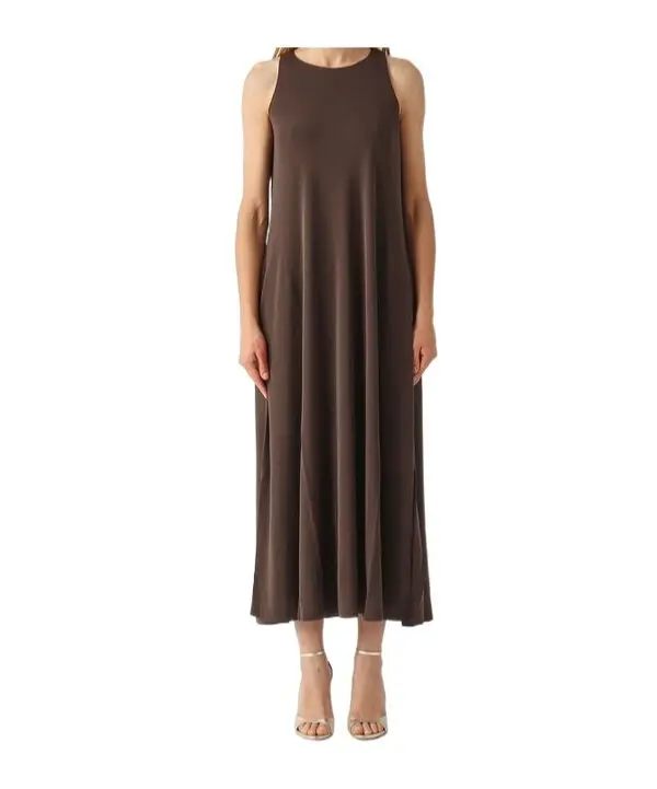 Max Mara Sleeveless Maxi Dress With Pockets