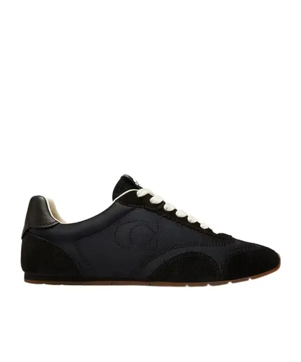 COACH Panelled Lace Up Sneakers - Black/chalk