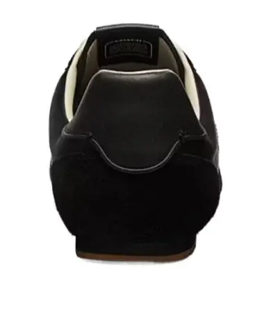 COACH Panelled Lace Up Sneakers - Black/chalk