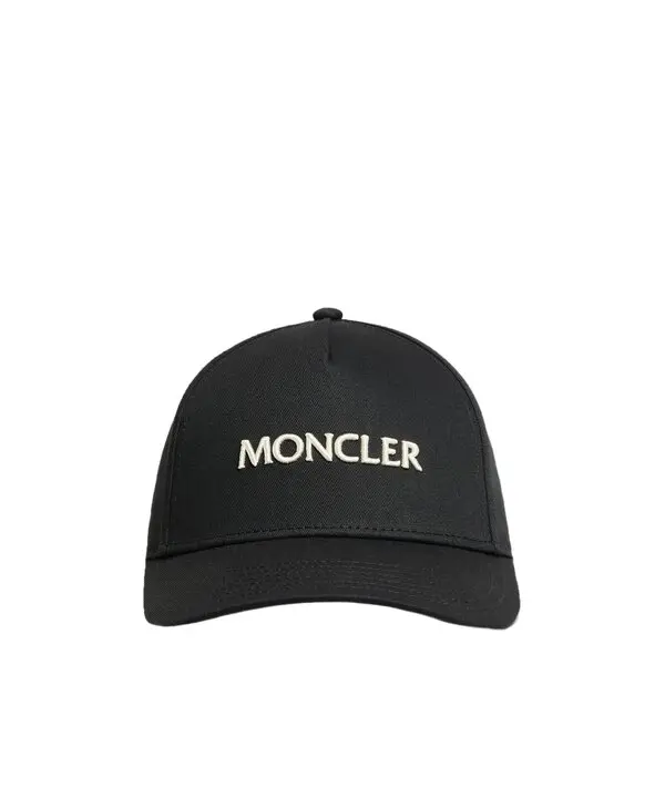 Moncler Embroidered Logo Baseball Cap - Black