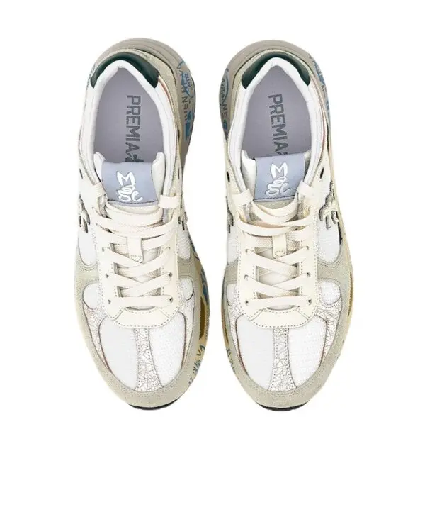 Premiata Mase Round-toe Sneakers - Multicolour