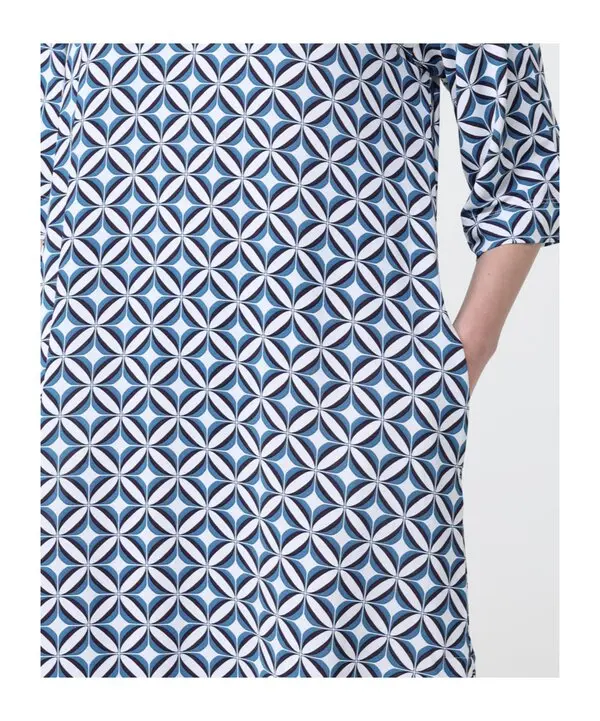 Max Mara Short Sleeve Printed Dress