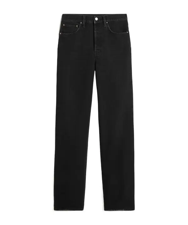 TOTEME Straight-leg Jeans - Black