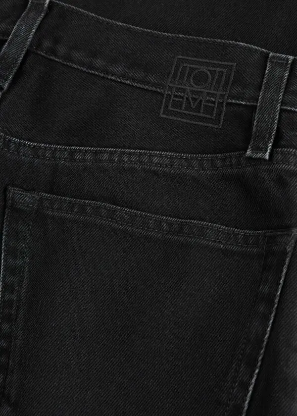 TOTEME Straight-leg Jeans - Black