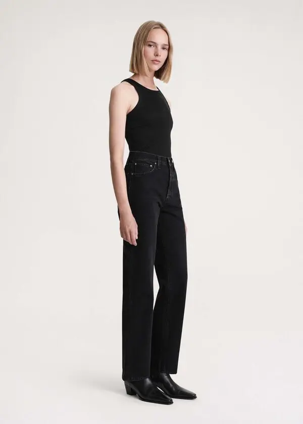 TOTEME Straight-leg Jeans - Black