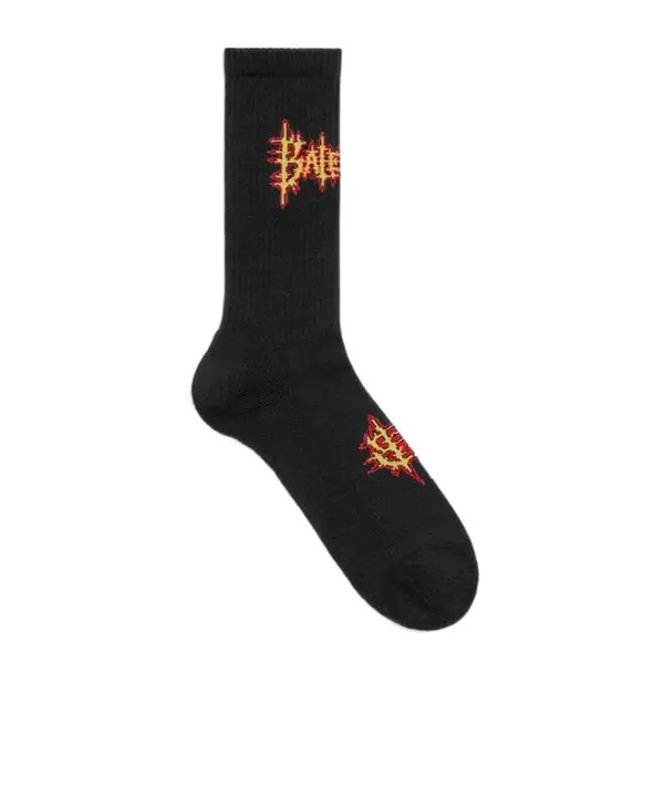 Balenciaga Sacré Cœur Socks - Black/yellow