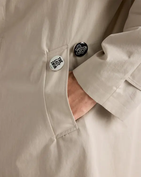 Prada Embellished Logo Pins