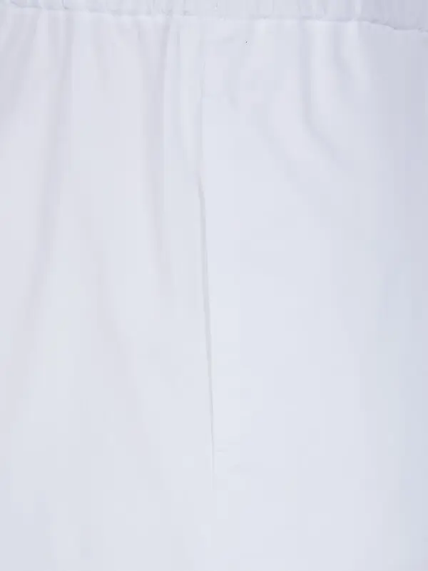 Aspesi Wide Leg Trousers - White