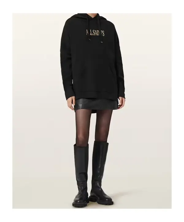 ALLSAINTS Oversized Graphic Hoodie
