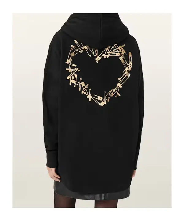 ALLSAINTS Oversized Graphic Hoodie