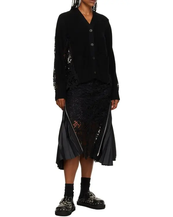 Toga Embellished Leather Mules