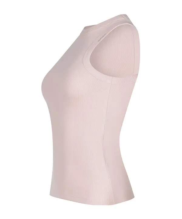DONDUP Ribbed Logo Tank Top
