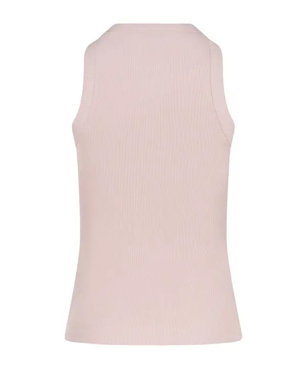 DONDUP Ribbed Logo Tank Top