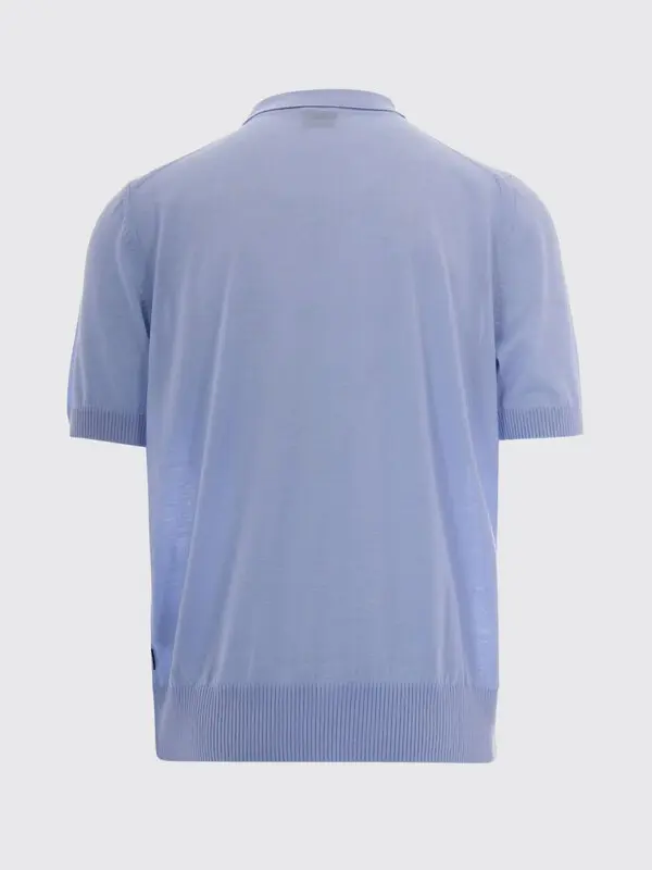 Hugo Boss Short-sleeved Knitted Polo Shirt