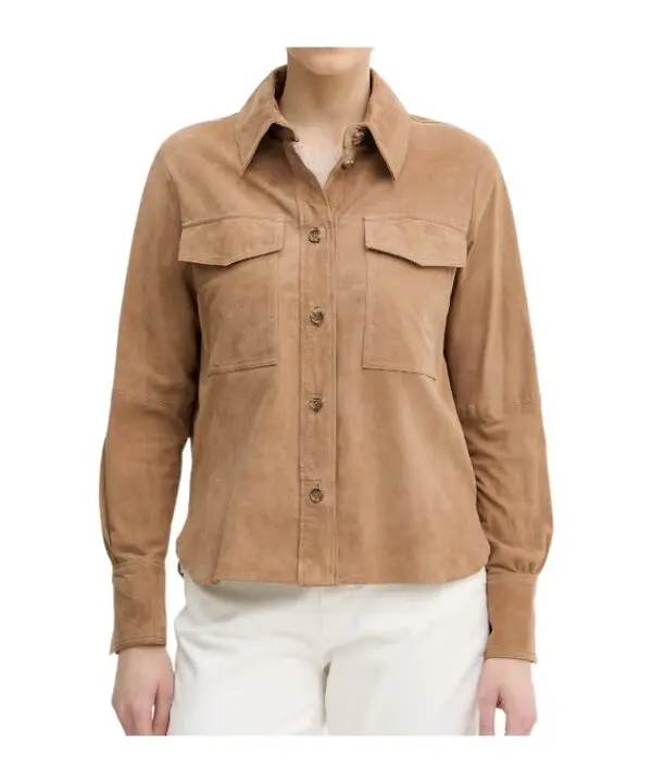 Marella Long Sleeve Shirt Jacket