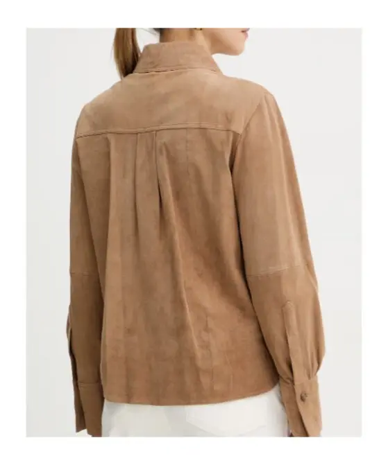 Marella Long Sleeve Shirt Jacket