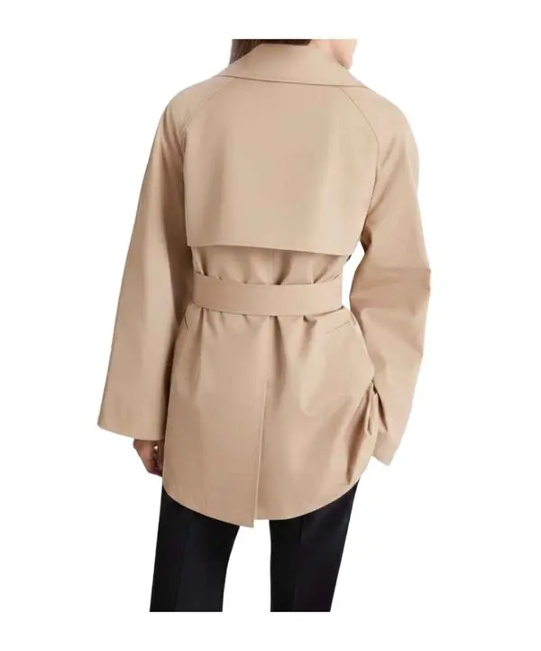 Marella Double-breasted Trench Coat