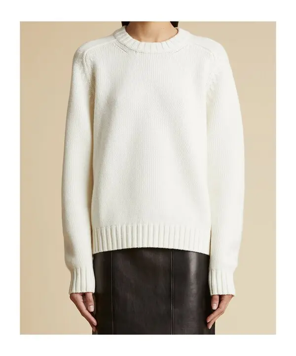 Khaite Long-sleeved Crewneck Jumper
