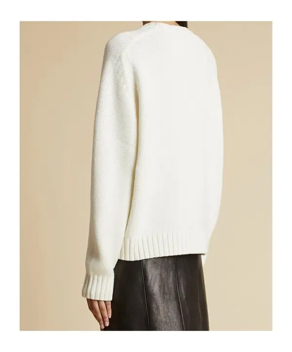 Khaite Long-sleeved Crewneck Jumper