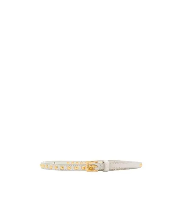 Prada Studded Belt - Nude