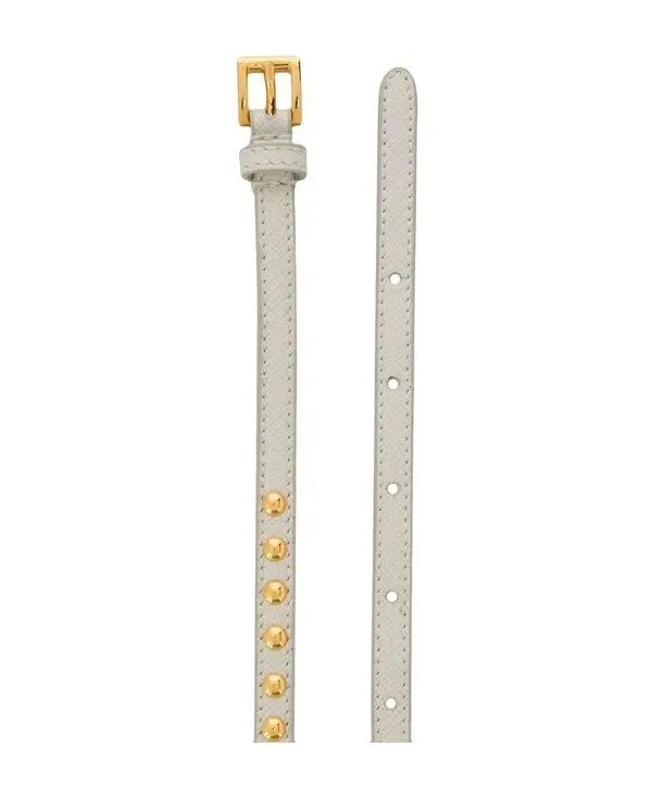 Prada Studded Belt - Nude