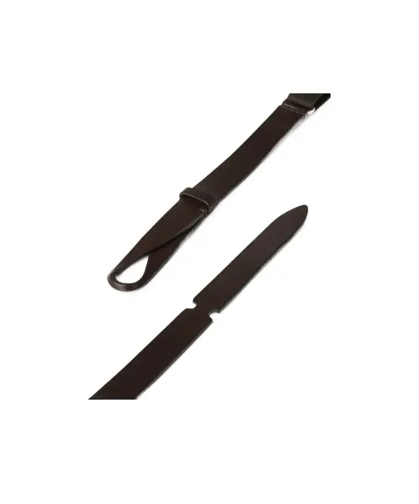 ORTIGNI Unbuckled Belt - Black