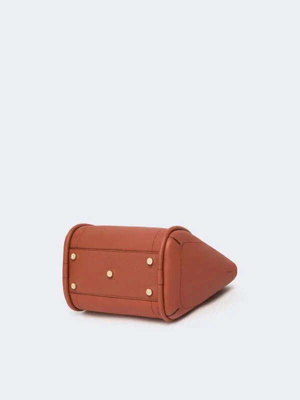 Max Mara Small Marine Tote Bag - Rust-colored