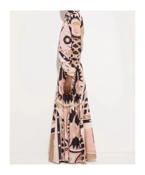 Emilio Pucci High-waisted Printed Maxi Skirt