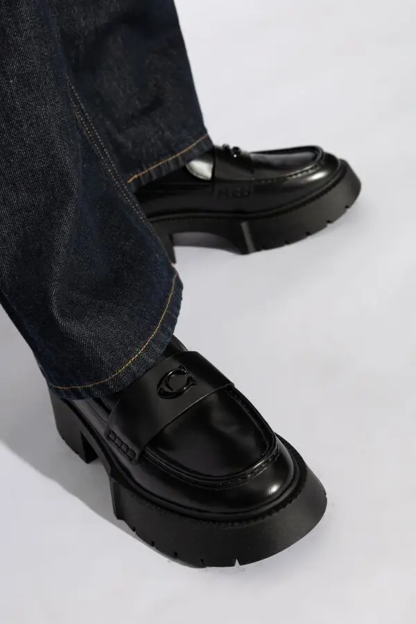 COACH Leah Loafers With Metal Detail