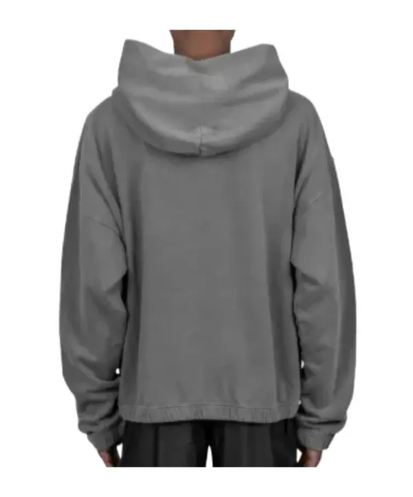 Satisfy Long-sleeved Hooded Sweatshirt With Drawstring