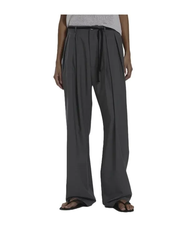Barena Venezia Pleated Trousers With Belt Loops And Patch Pockets