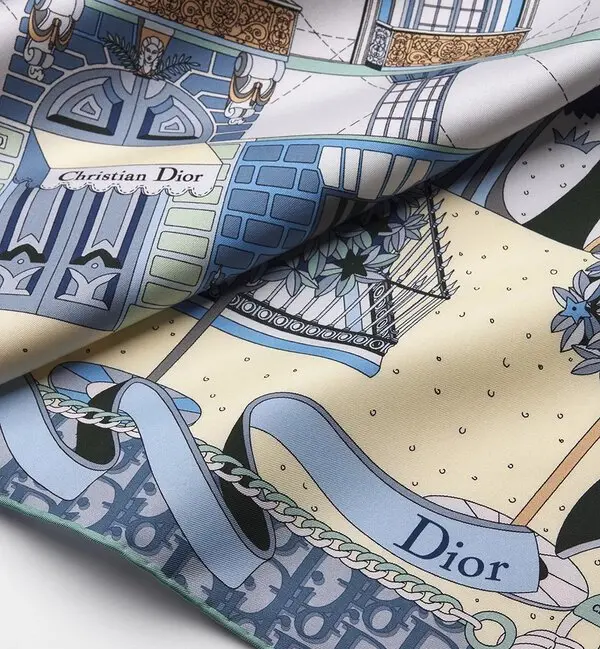Dior Avenue90 Square Scarf