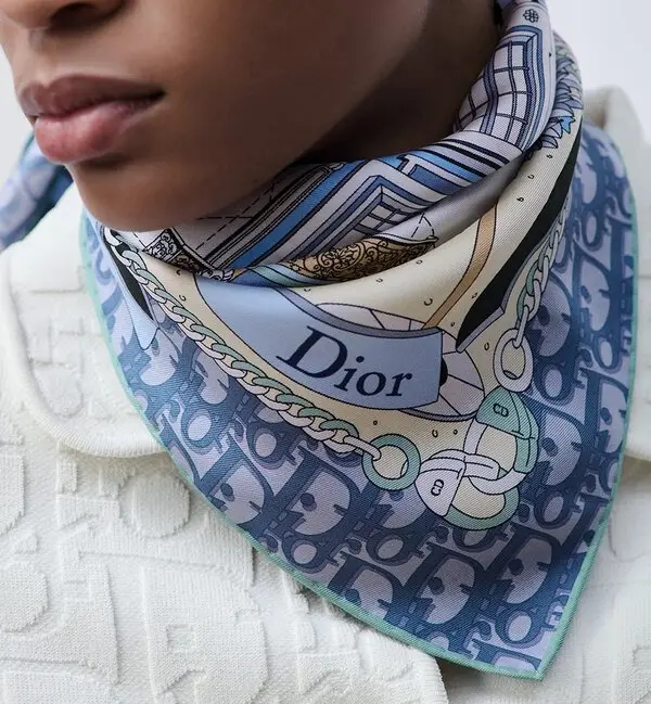 Dior Avenue90 Square Scarf