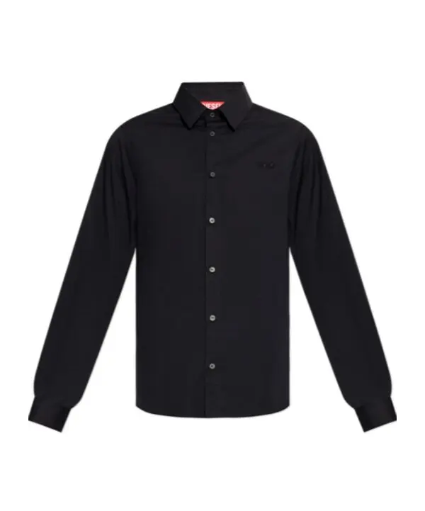 DIESEL® S-kinny-epcl Logo-embroidered Shirt