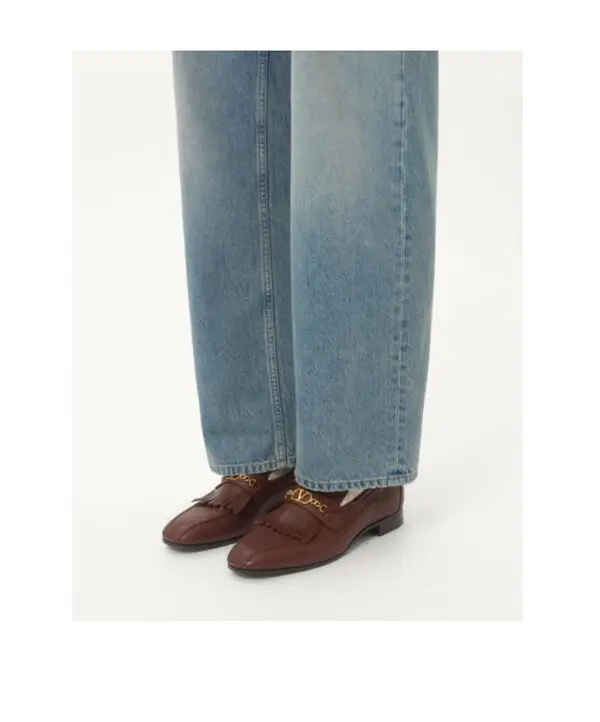 Valentino Garavani Vlogo Signature Slip-on Loafers
