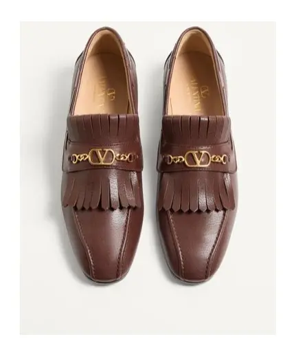 Valentino Garavani Vlogo Signature Slip-on Loafers