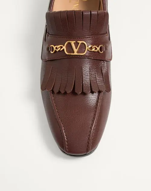 Valentino Garavani Vlogo Signature Slip-on Loafers