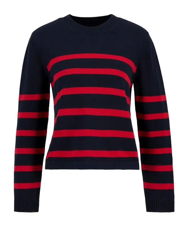 Barbour Striped Crew Neck Sweater