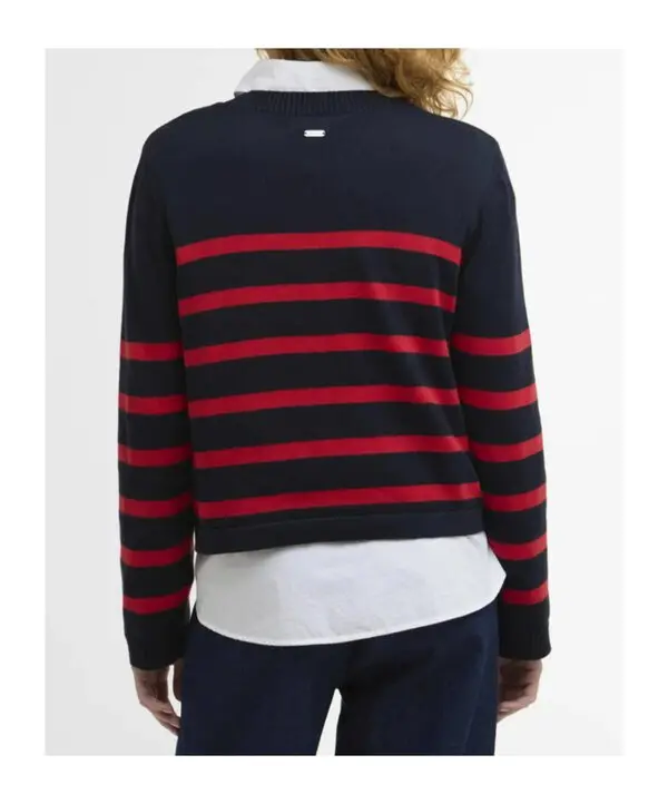 Barbour Striped Crew Neck Sweater