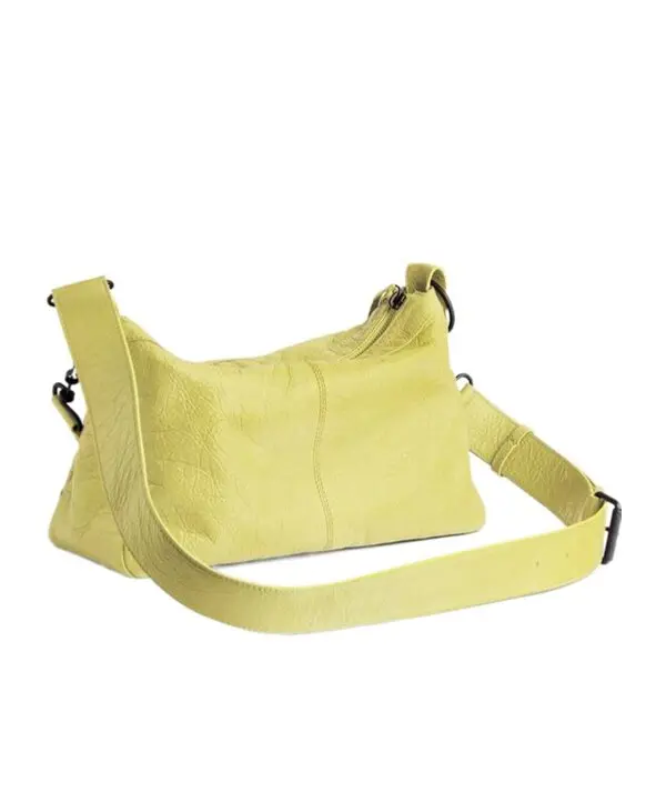 Balenciaga Le City Moto Mini Shoulder Bag - Lemonade