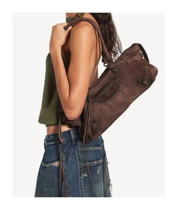 Balenciaga Le City East-west Bag - Light Espresso