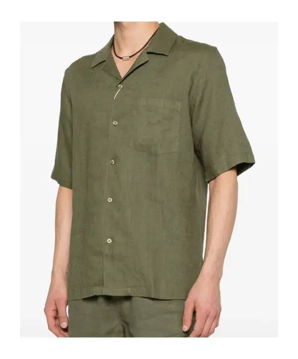 SAMSOE SAMSOE Short-sleeved Shirt - Green