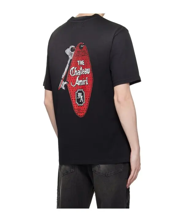 Amiri Chateau Keys Crew Neck T-shirt