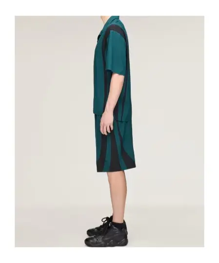 Y3 Colorblock Track Shorts