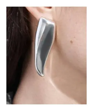 Bottega Veneta Large Sculptural Earrings