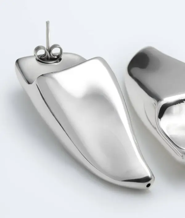 Bottega Veneta Large Sculptural Earrings