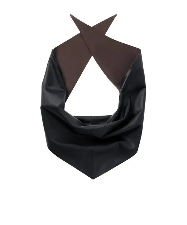 LEMAIRE Traingle-shape Two-toned Scarf